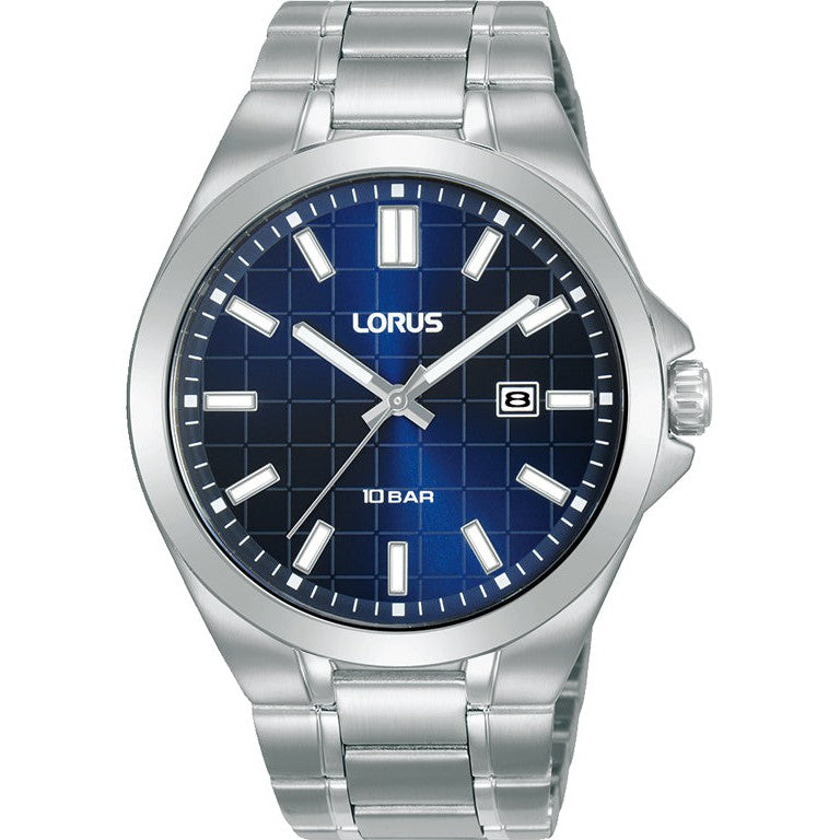 Lorus Gents Silver 3-Hands Watch | Lorus Watches Online