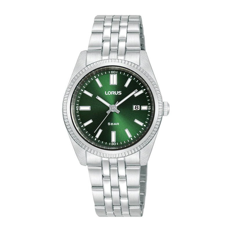 Lorus Ladies Dark Green Sunray Dial Watch | Lorus Watches Online